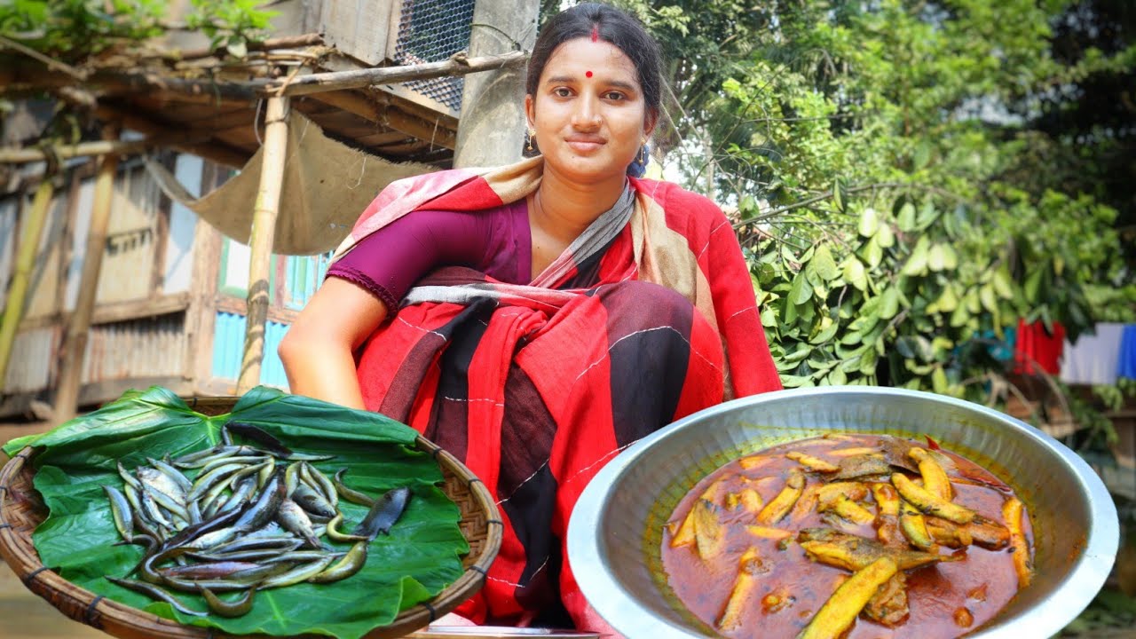 ছোট বাইম মাছের রেসিপি | Pakal Fish Curry | Village Style Cooking Pakal ...