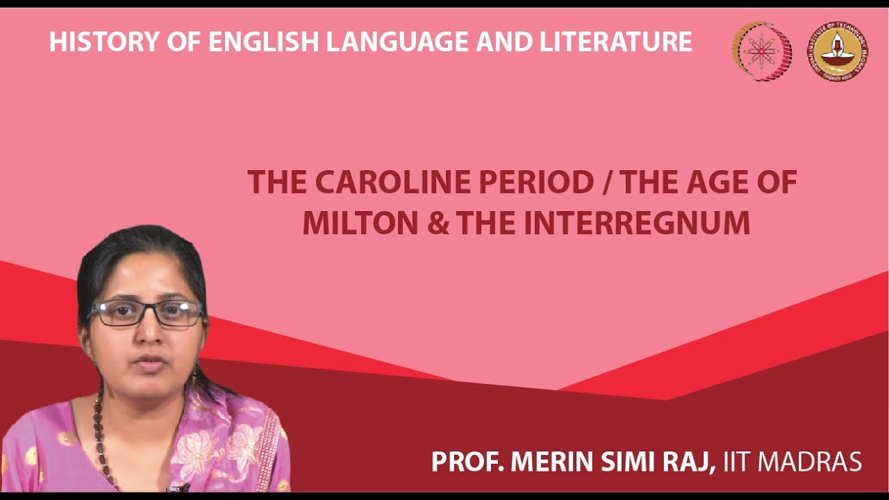 The Caroline Period / The Age of Milton & The Interregnum - YouTube