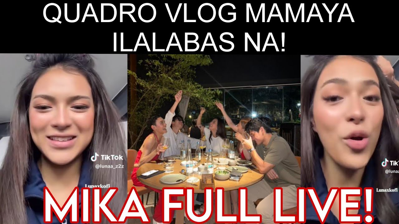 MIKA MAY ILALABAS NA VLOG MAMAYA KASAMA SI BRENT AT ANG DUSBIA!🤍 • MIKA ...