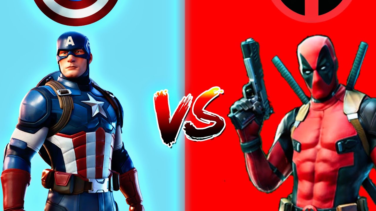 Deadpool vs captain america - YouTube