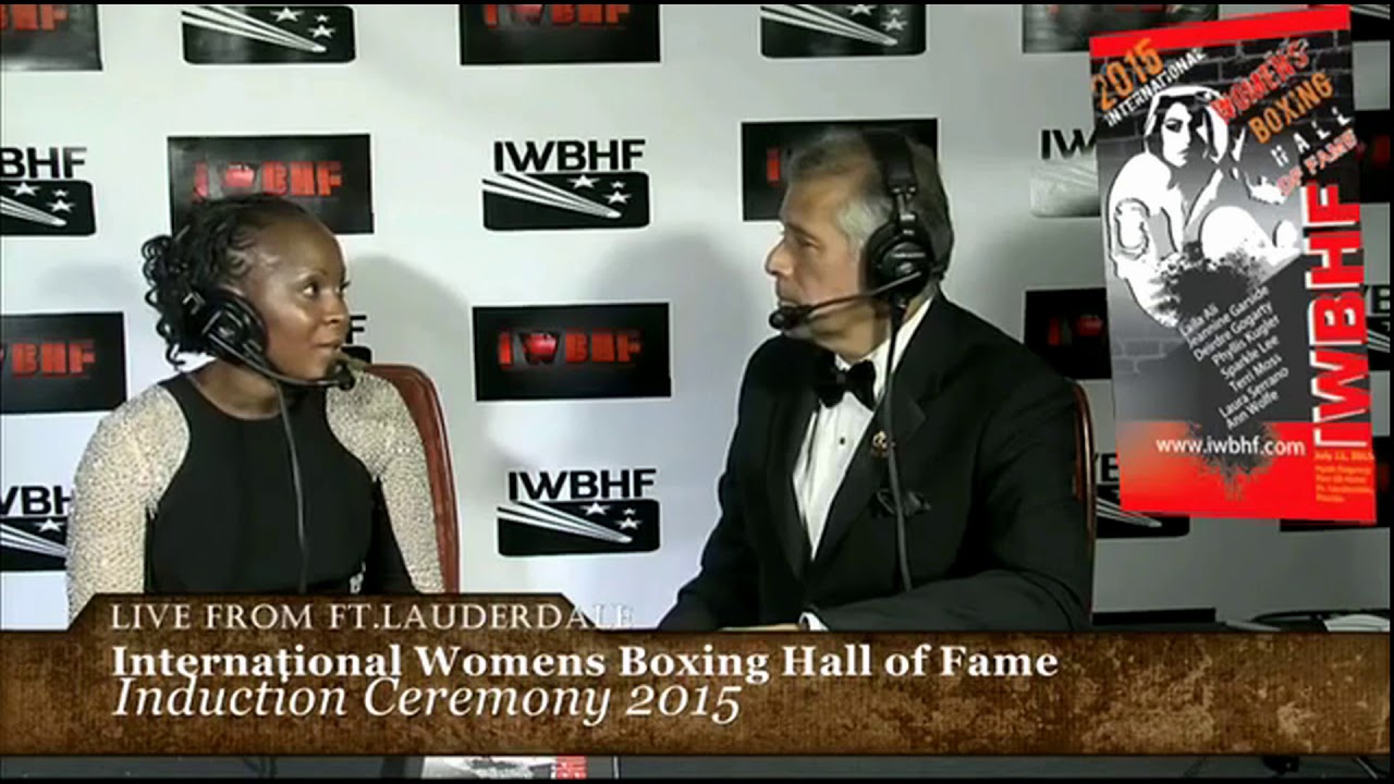 Boxing Referee Sparkle Lee inducted into the 2015 International Women's ...