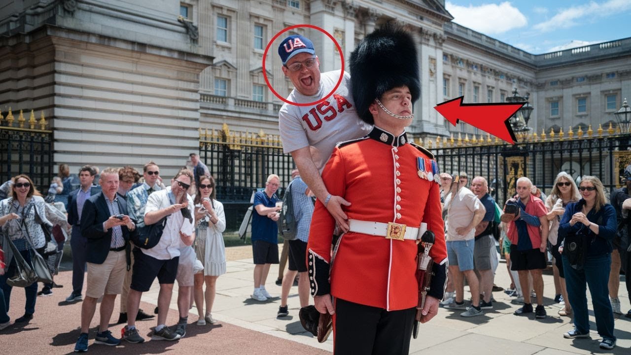 Drunk Tourist Shouting 'USA! USA!' Tried to Ride a Royal Guard—Leaving ...