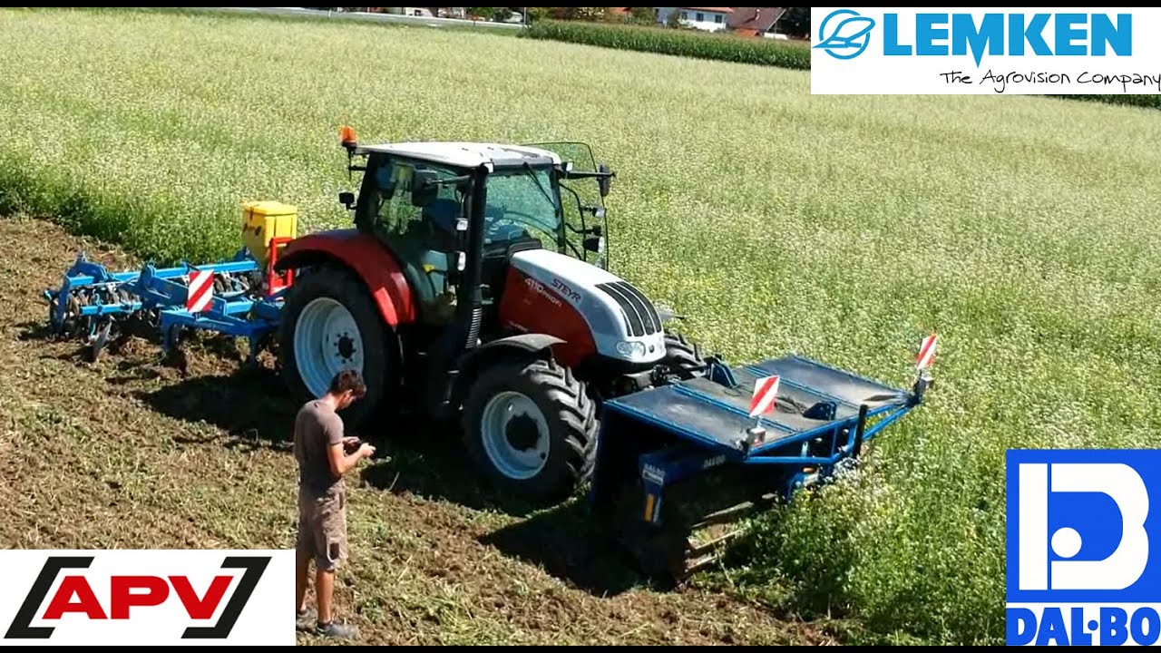 Dalbo MAXI CUT/Lemken kristal/APV/Steyr 4140/Obdelava ozelenitev ...