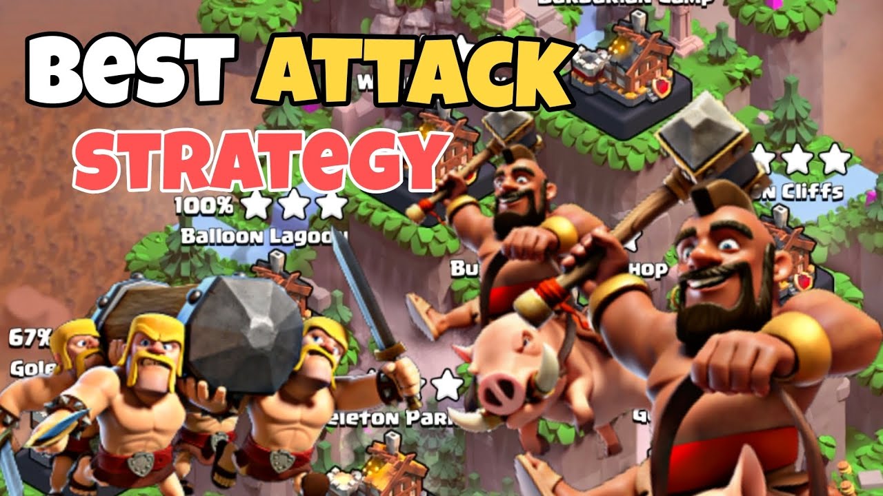 Best attack strategy for clan capital with hog raiders | Clan capital ...