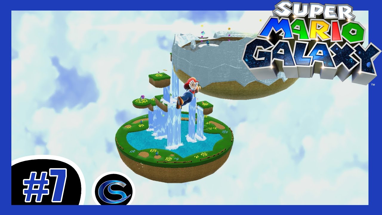 Super Mario Galaxy #7 Wall Kicking up Waterfalls - YouTube