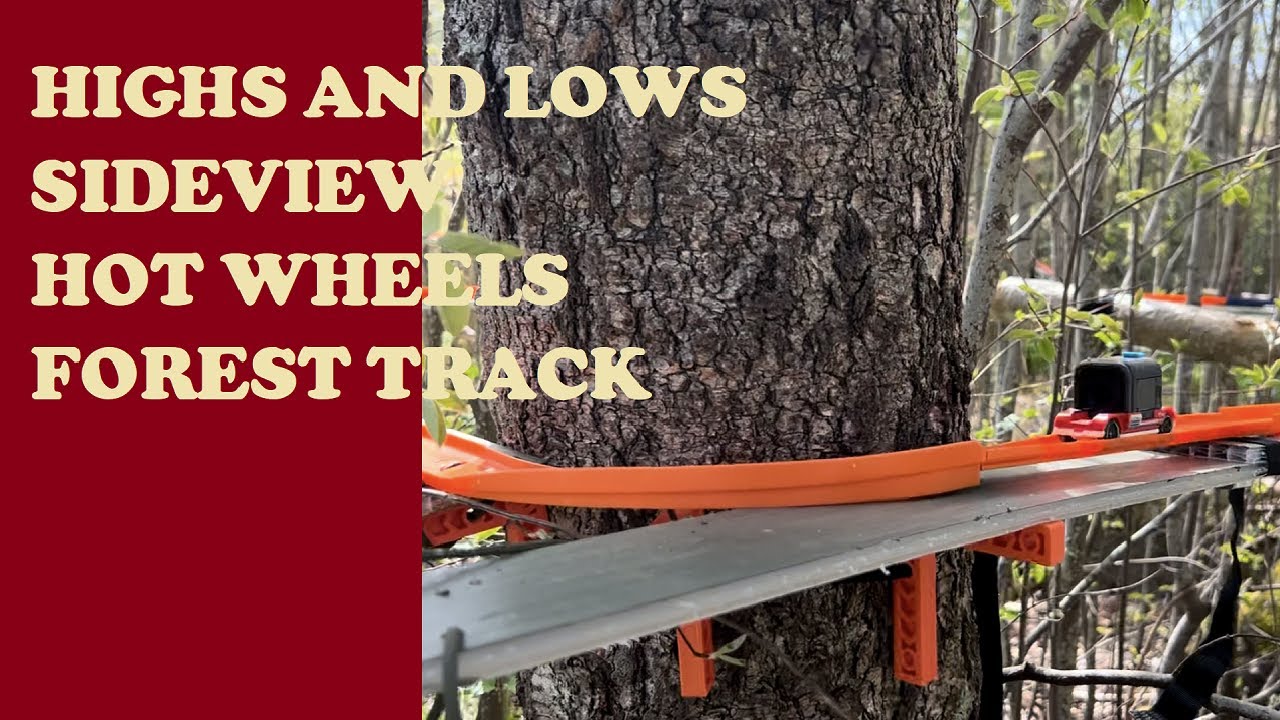 We Built a Giant Hot Wheels Track in the Woods - YouTube