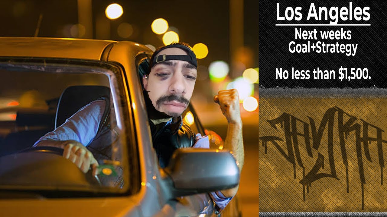 Next week's strategy+goal. $1,500 no less! Los Angeles | Uber Driver ...