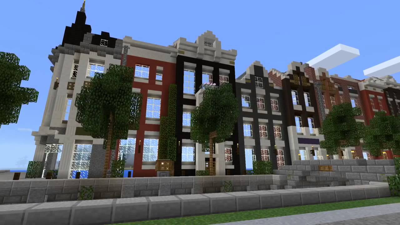 The Amsterdam Side--Update 2 (Minecraft Pocket Edition) - YouTube