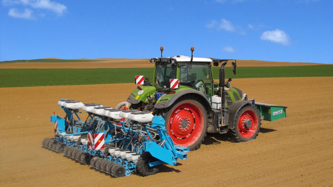 Semis d'oignons à la SARL NEGO BEAUCE - YouTube