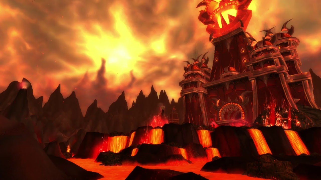 Paisaje World of Warcraft - Monte Hyjal - YouTube