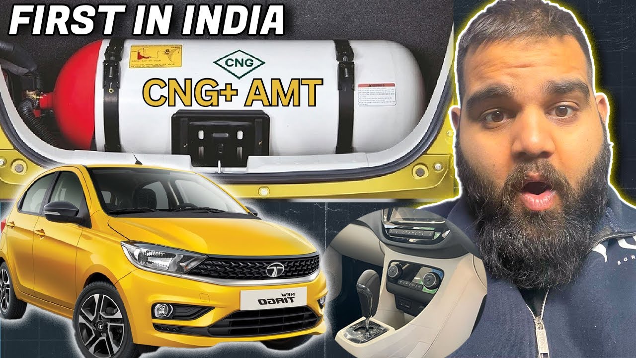 Tata Tiago CNG with AMT | First in India | Tata created the history ...