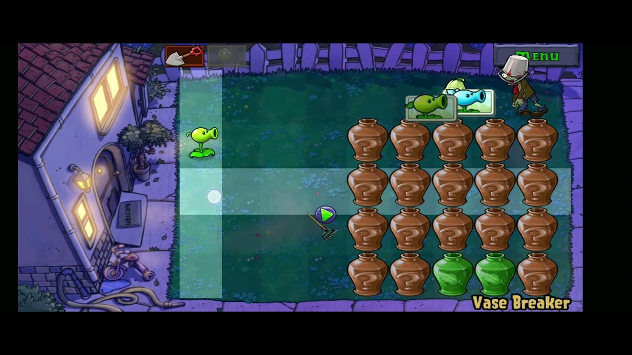 Plants vs Zombies - Mode Puzzle: Vase Breaker 1 - YouTube