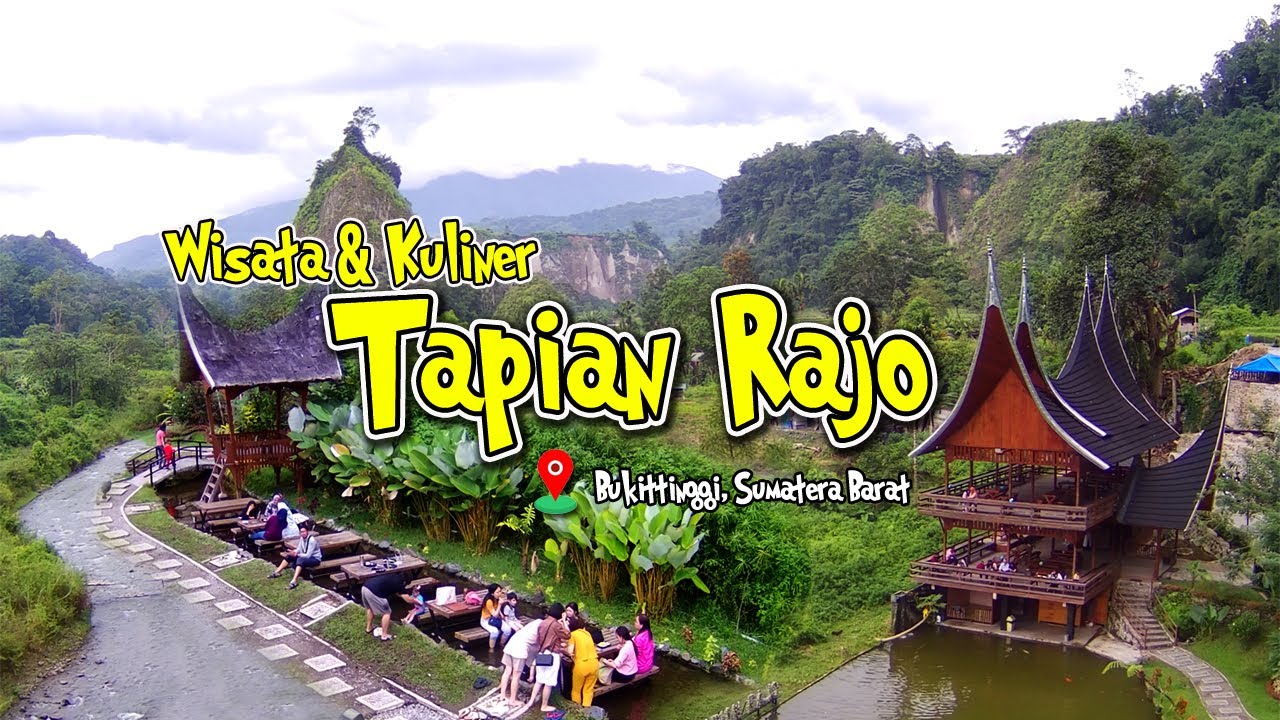 Jalan-jalan Seru ke Wisata Tapian Rajo, Destinasi Terbaru di Ngarai Sianok, Sumatera Barat - YouTube