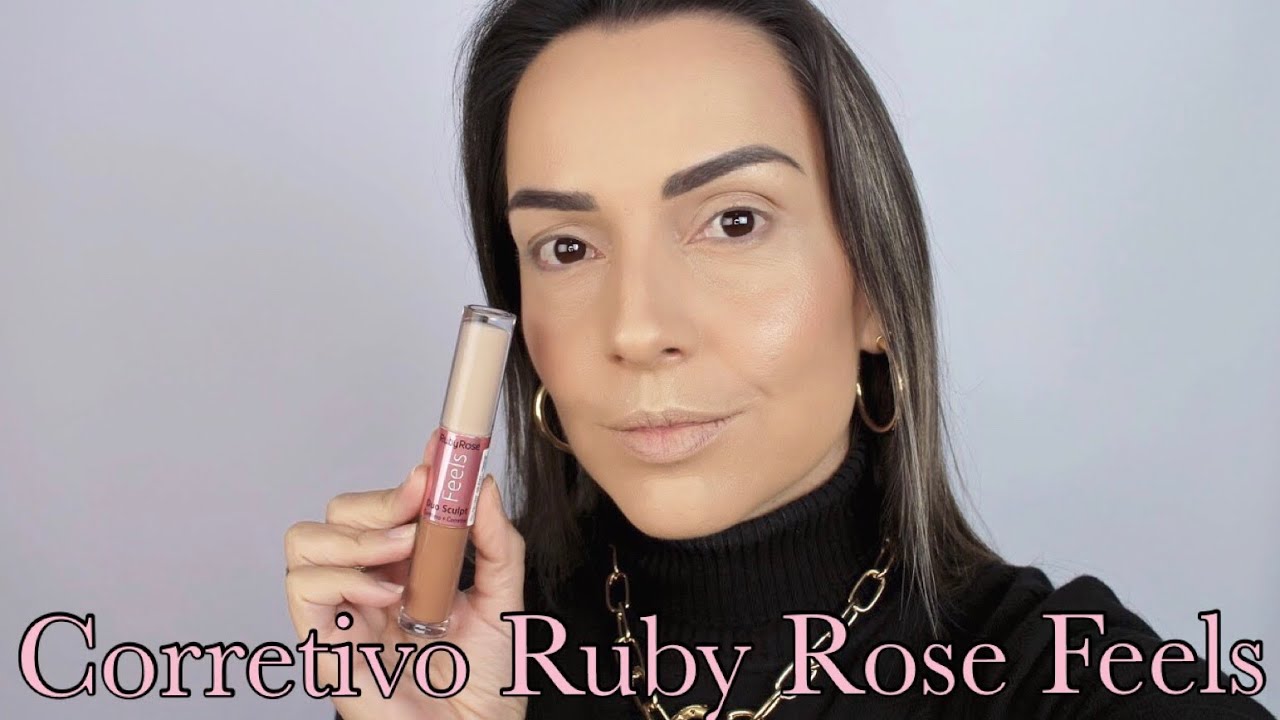 DUO CORRETIVO E CONTORNO RUBY ROSE - primeiras impressões - YouTube