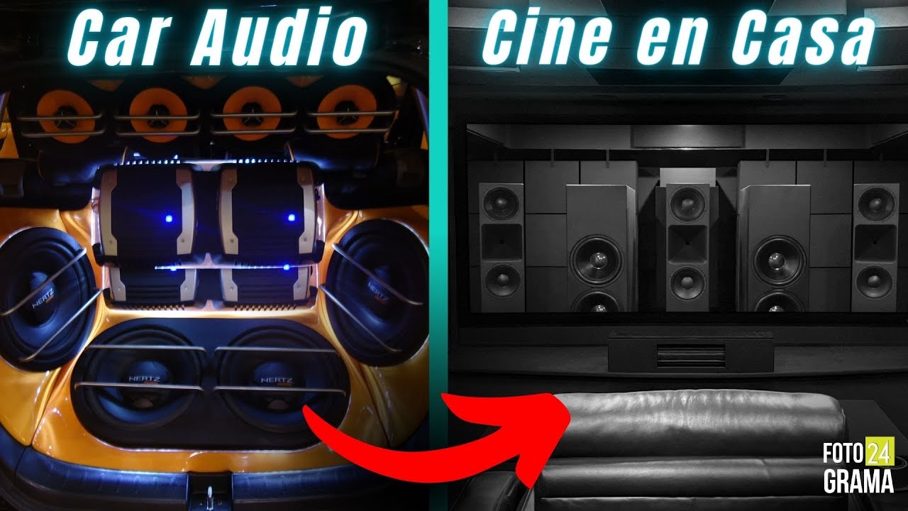 ¿Puedes usar bocinas de CAR AUDIO para CINE EN CASA? | Fotograma 24 con ...