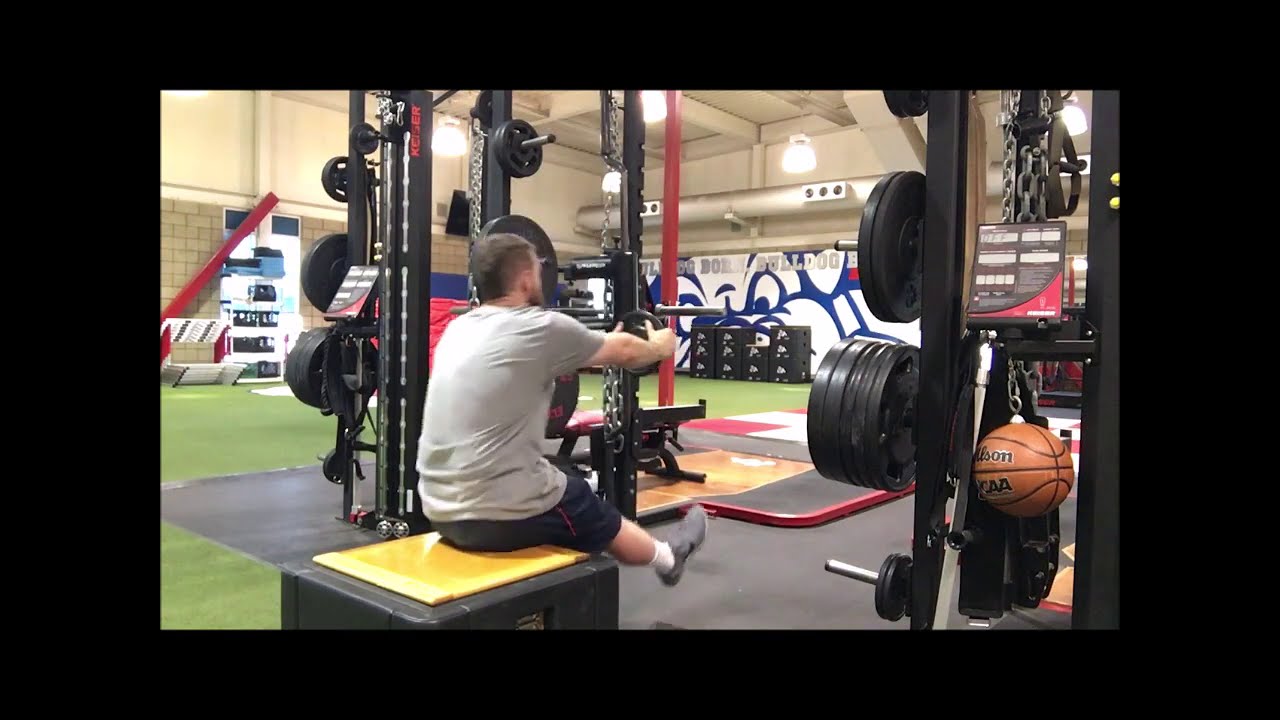 SL Squat TO Box - with Counterbalance - YouTube