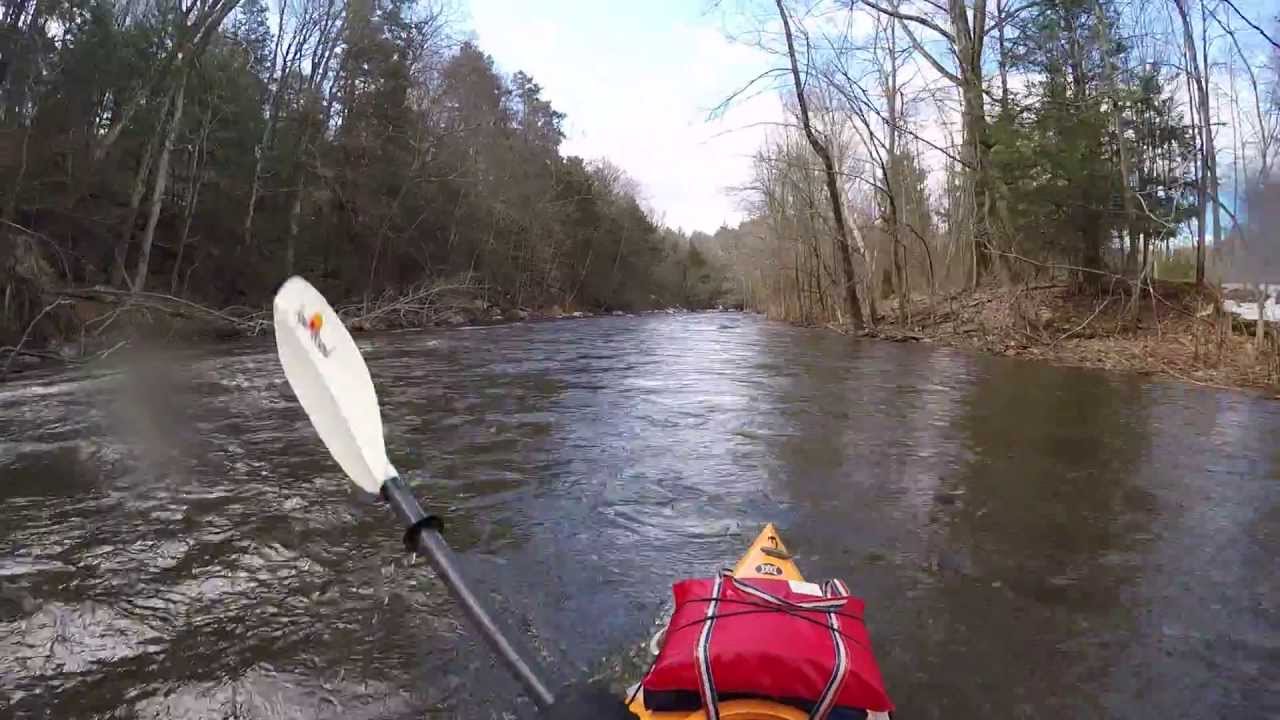 Shepaug River - CT - April 4, 2015 - YouTube