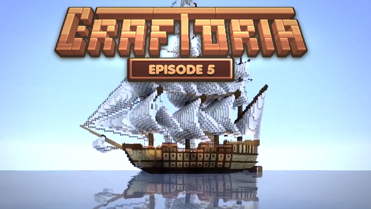 The Hurt Boat in Craftoria Ep.5 Minecraft Mod Pack - YouTube