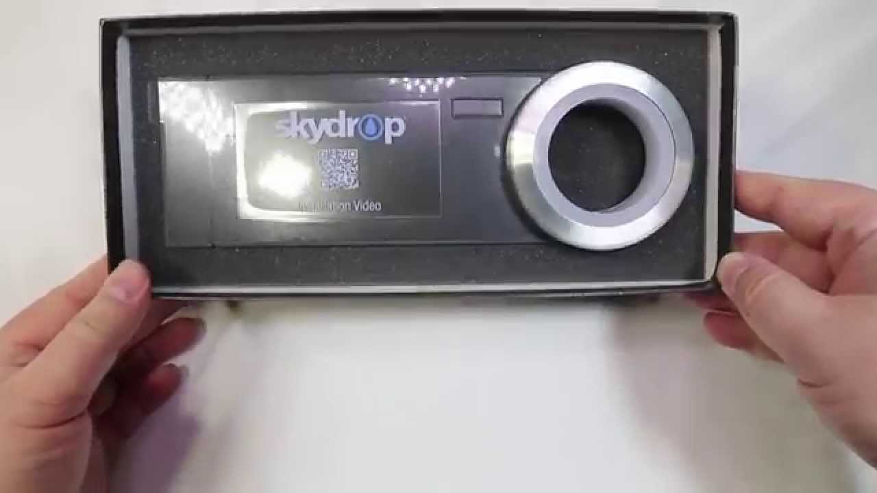 Skydrop Smart Watering Sprinker Controller Unboxing skydrop411 - YouTube