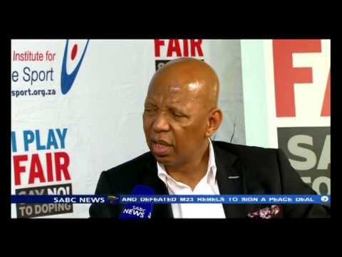 Dr Ramathesele on drug free sport - YouTube