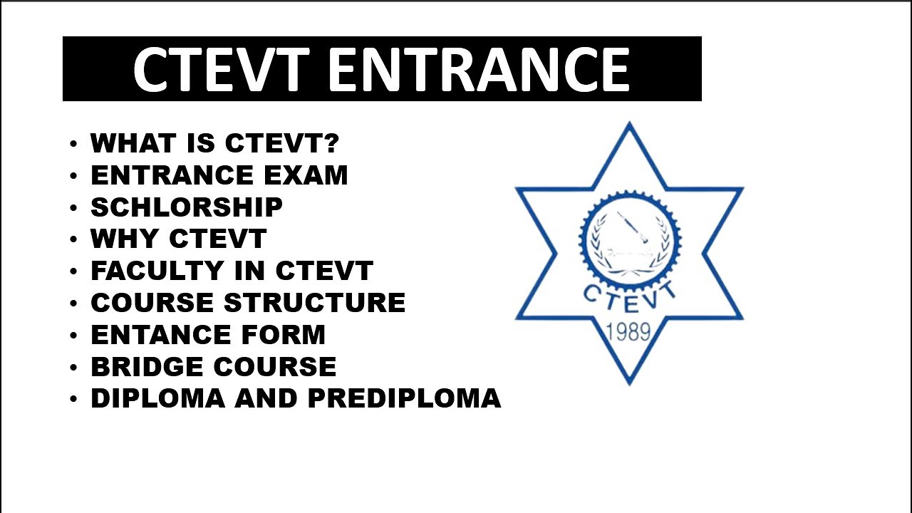 ALL ABOUT CTEVT ENTRANCE EXAM | DIPLOMA | PREDIPLOMA | - YouTube