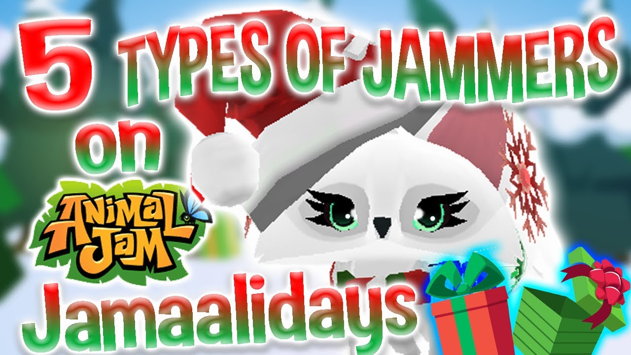 5 TYPES OF JAMMERS DURING JAMAALIDAYS | ANIMAL JAM SKIT - YouTube