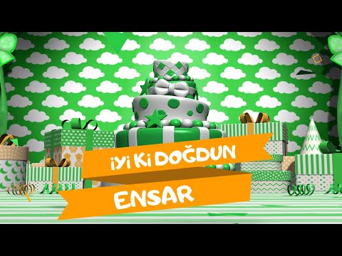 İyi ki doğdun ENSAR | Karadeniz Versiyon