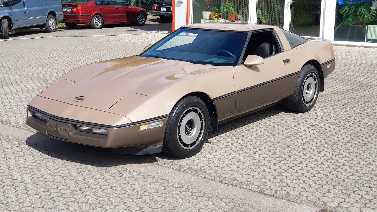 1984 Corvette C4 4+3 Bronze Metallic - YouTube