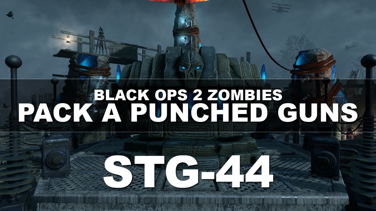 Black Ops 2 Zombies: Pack A Punched Guns | STG-44/SPATZ-447 + - YouTube