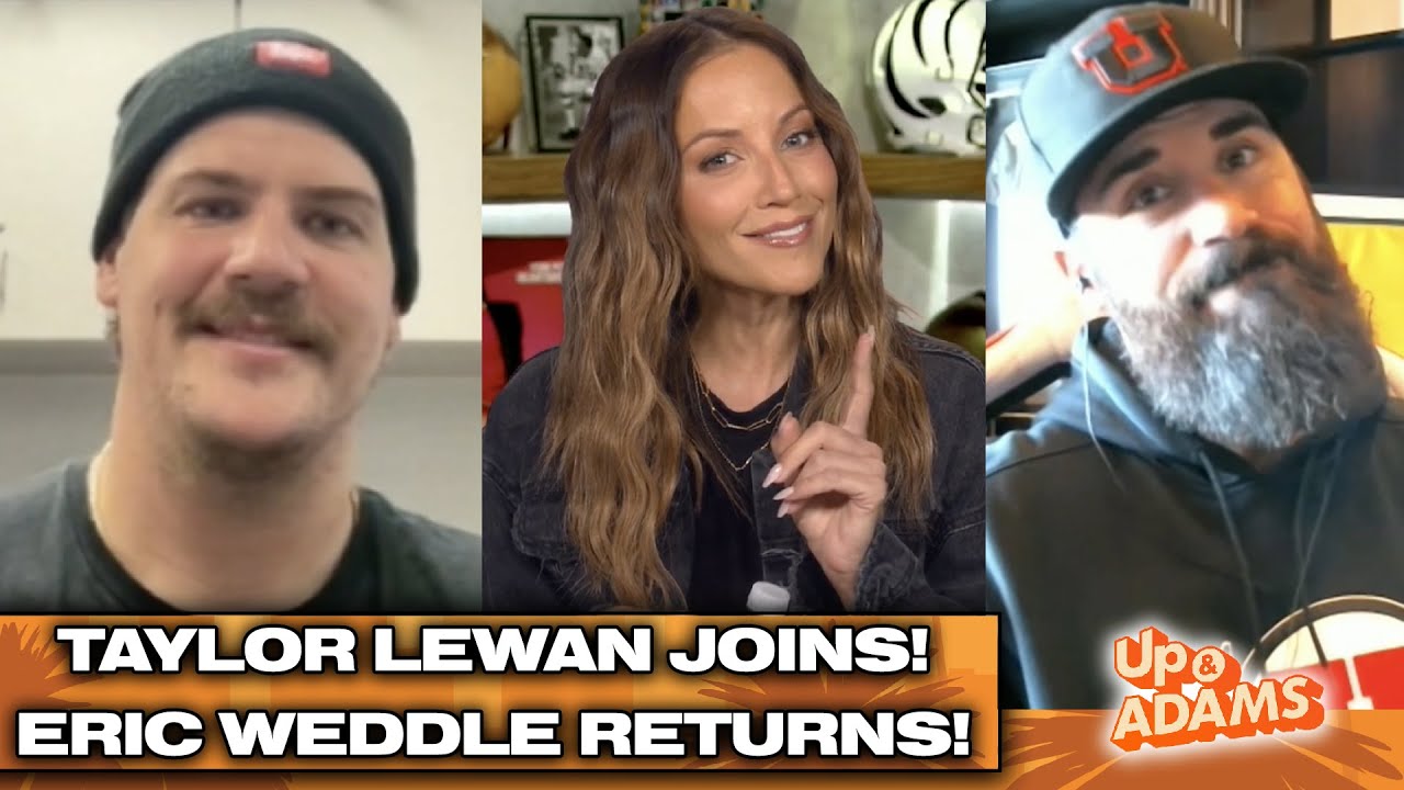 Taylor Lewan Joins Kay Adams! Eric Weddle Helps Preview TNF | Up And ...