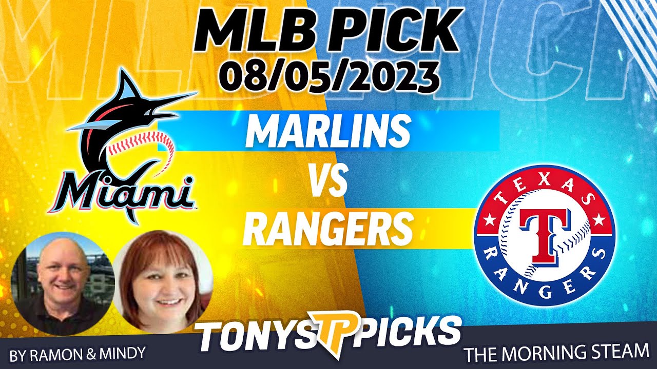 Miami Marlins vs Texas Rangers 8/5/2023 FREE MLB Picks and Predictions ...