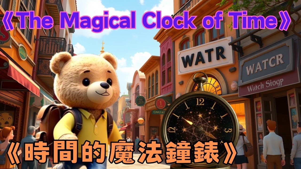 Children's Stories：《The Magical Clock of Time》/孩童故事：《時間的魔法鐘錶》(英文版 ...