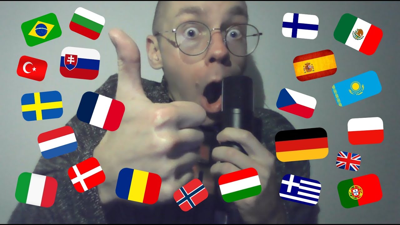 ASMR whispering COOL in 20+ different languages - YouTube