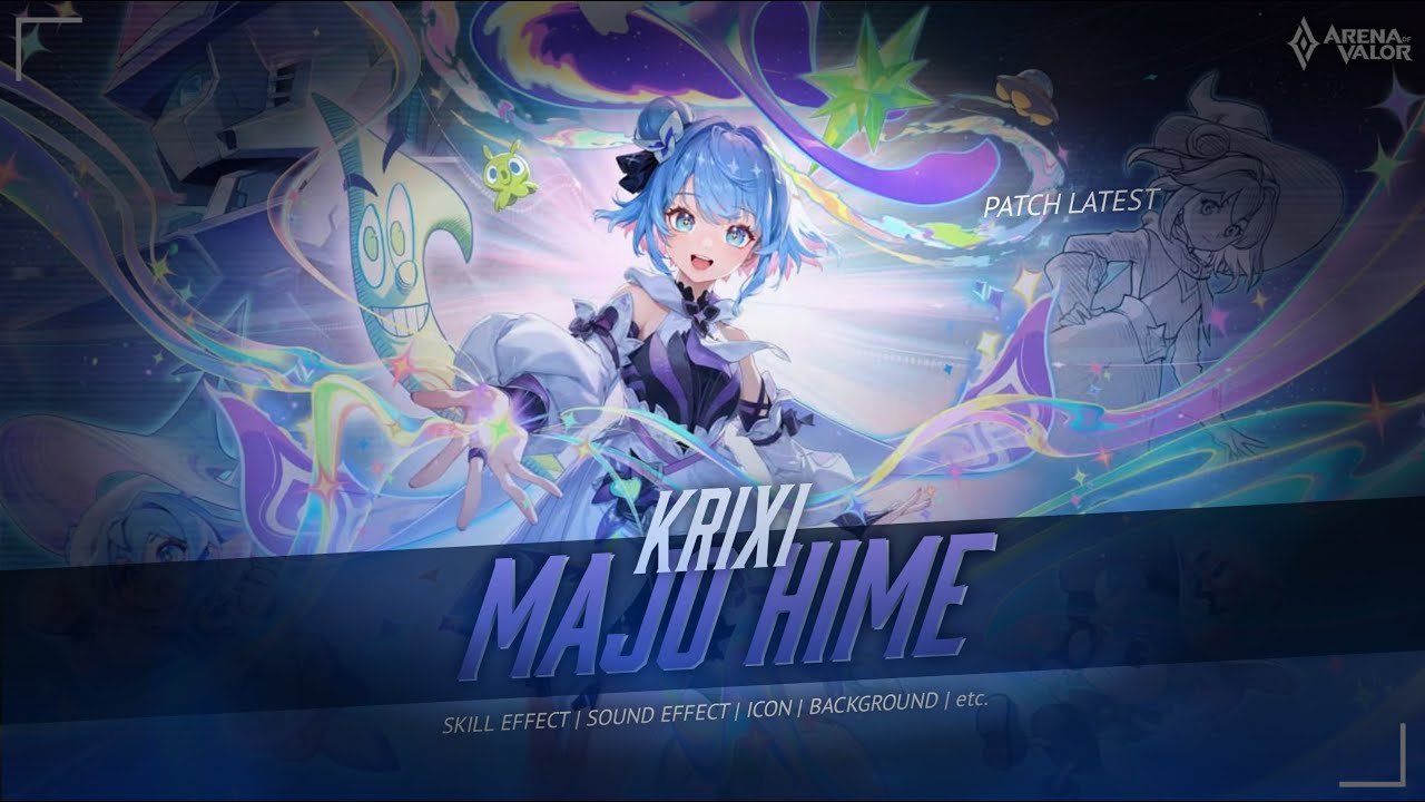 AoV | Mod Skin - Krixi: Majo Hime | Patch 1.55.1.3 | มอดสกิน คริซี่ x ...