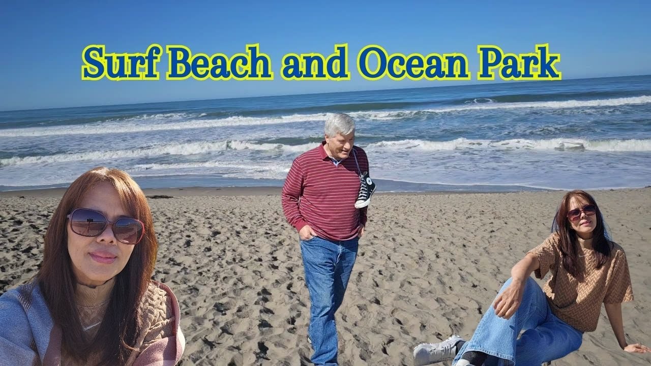 Big Wave Surf Beach | Ocean Park, Lompoc California ( California road trip part 3 ) - YouTube