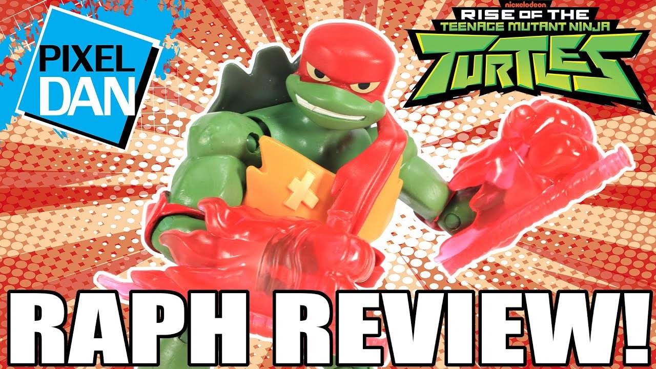 Raphael Rise of the TMNT Ninja Turtles Action Figure Video Review - YouTube
