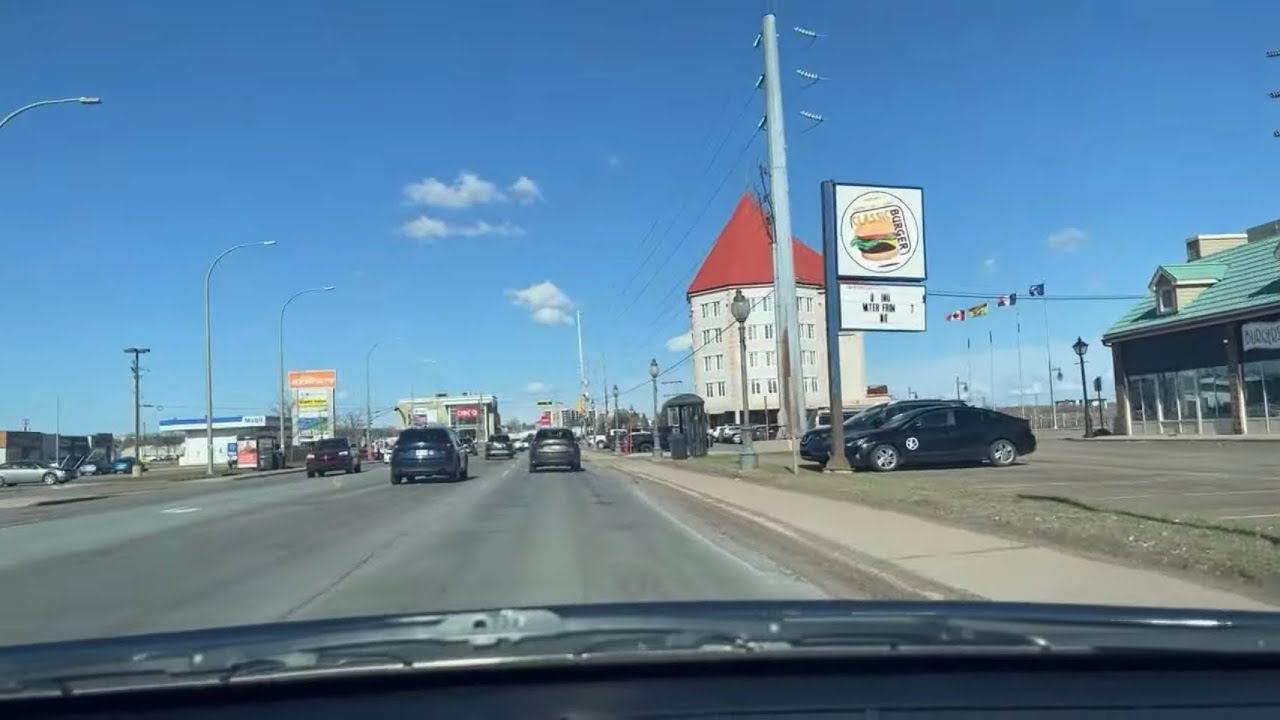 Moncton, Riverview, Dieppe live drive - YouTube
