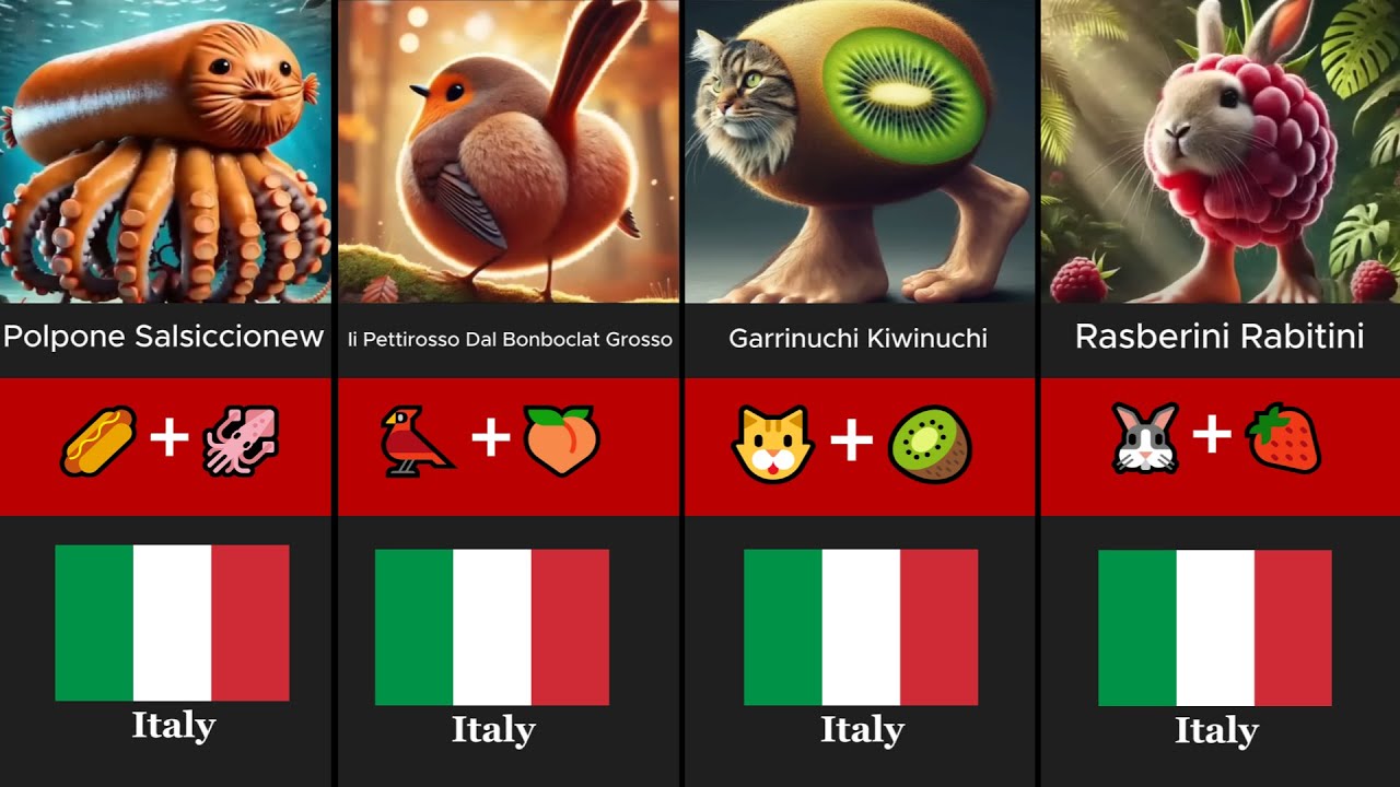 Comparison: Rating of the most viral Italian Brainrot Memes By Emoji ...