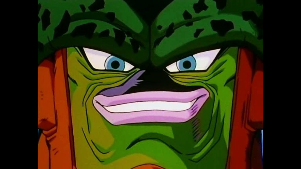 Cells absorbs Android 18 and Transforms - YouTube