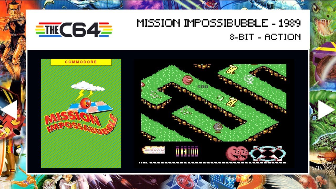 Mission Impossibubble | The C64 Collection 2 | Game 6 of 14 | Evercade ...