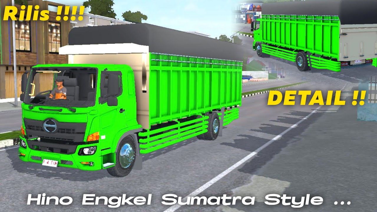 Rilis .. !! Share Mod Hino 500 Engkel Sumatra Style Terbaru - YouTube