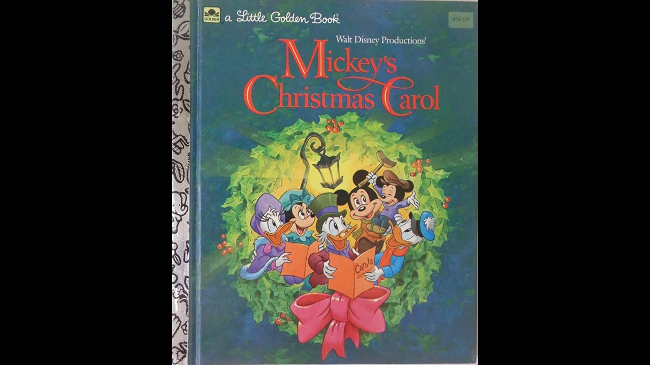 Disney's Mickey's Christmas Carol Book Read Aloud - YouTube