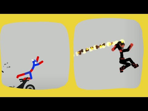 Stickman on FIRE....Literally - YouTube
