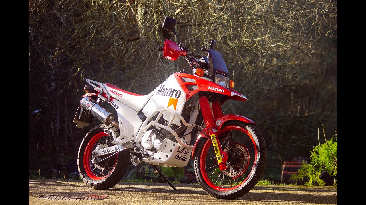 Suzuki DR 750 BIG 1988 - YouTube
