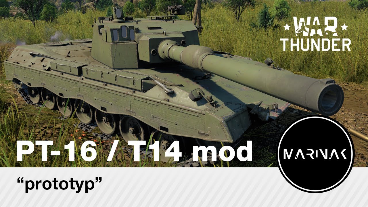 War Thunder CZ #82│ PT16 / T14 mod │ Prototyp - YouTube