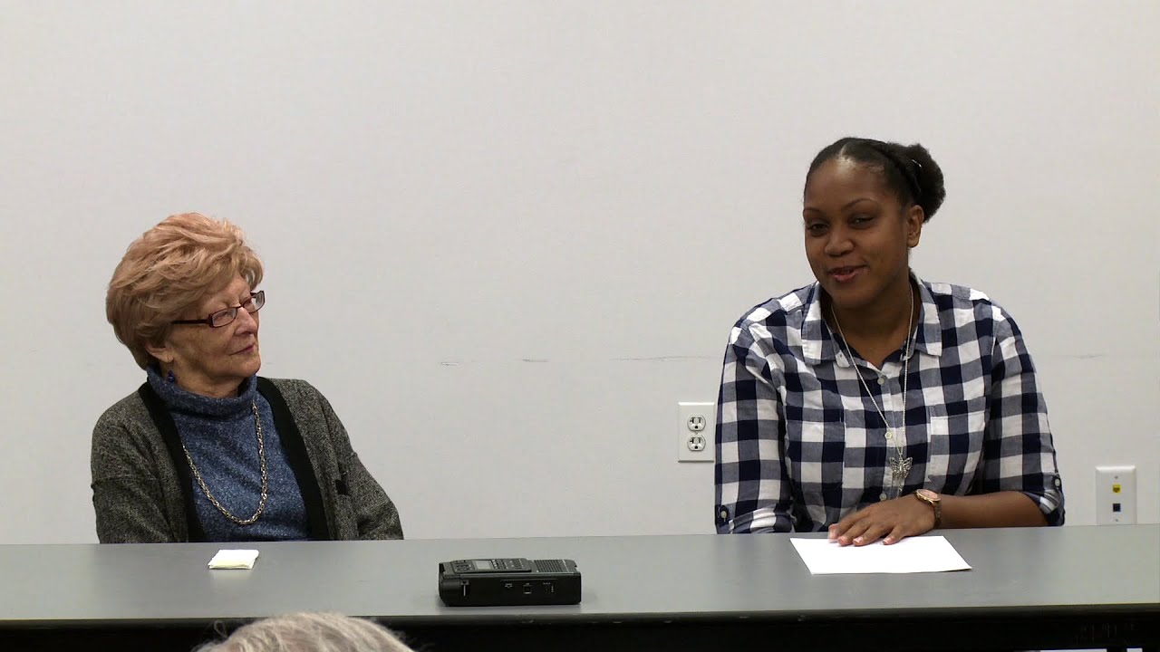 Holocaust Survivor Student Internship Ceremony: Ellen Zilka, survivor ...