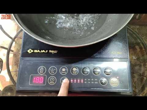 Set Induction Timer | Bajaj ICX Neo | How To Use Induction Cooktop