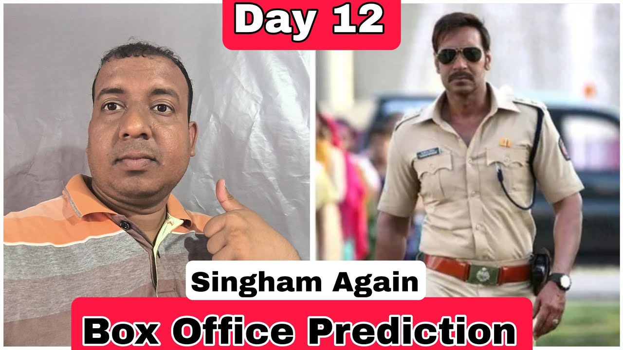 Singham Again Movie Box Office Prediction Day 12 - YouTube