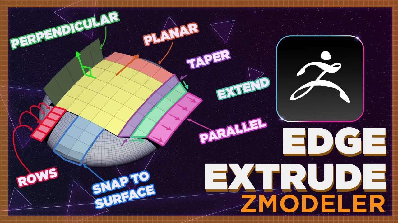 Extrudando linhas usando ZModeler | ZModeler Tutorial #031 - YouTube