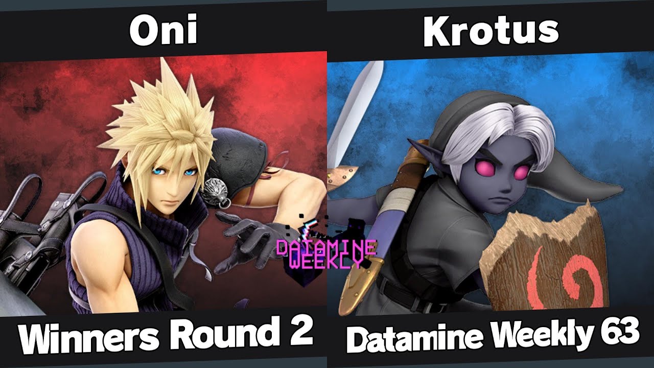 Datamine Weekly 63 - Oni (Cloud) vs Krotus (Young Link) - Winners Round ...